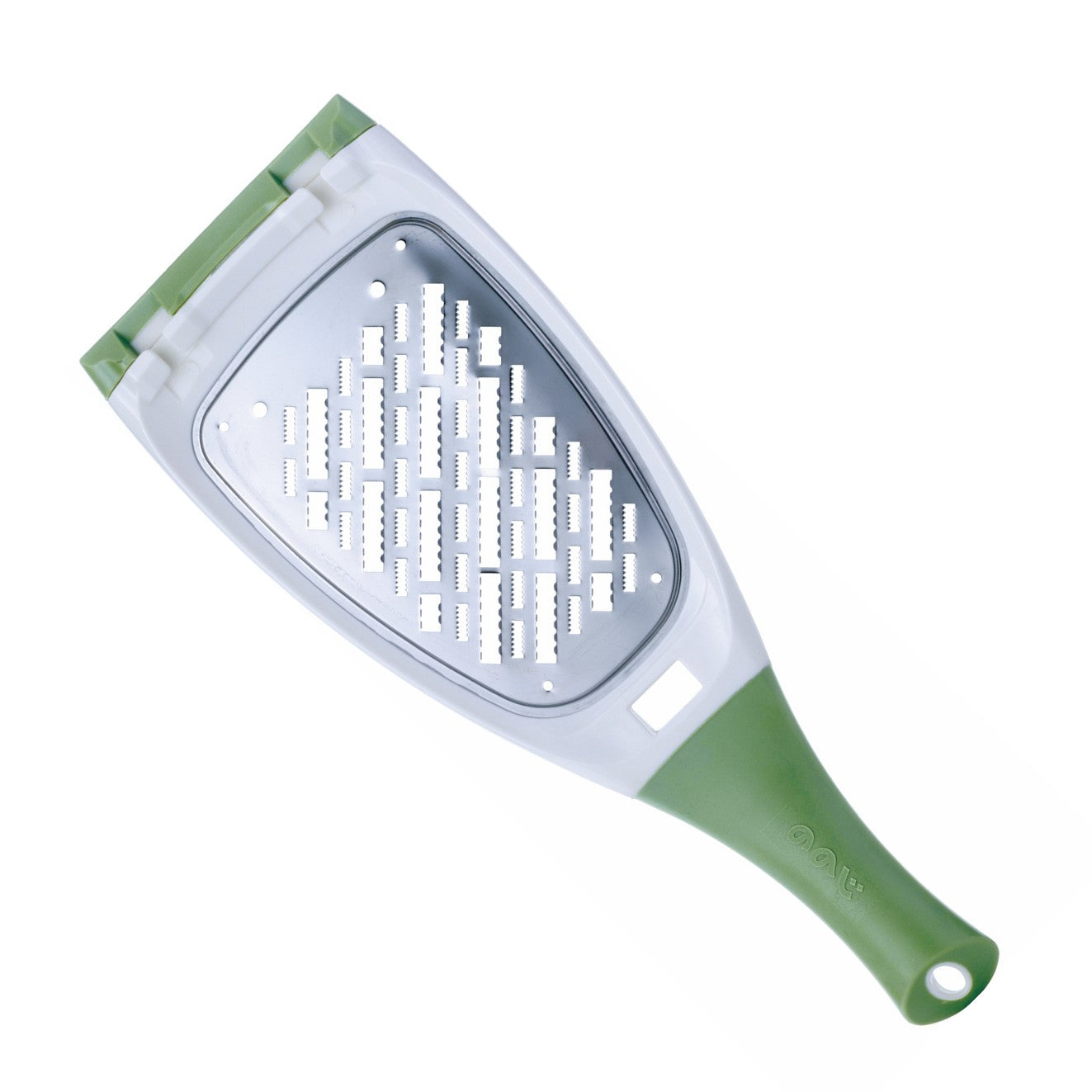 Newly developed! Diagonally arranged blades make grating even easier ...